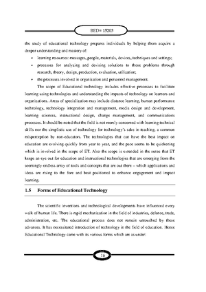 B.ed 5 Educational Technology and ICT - Example: Our Digestive System ...