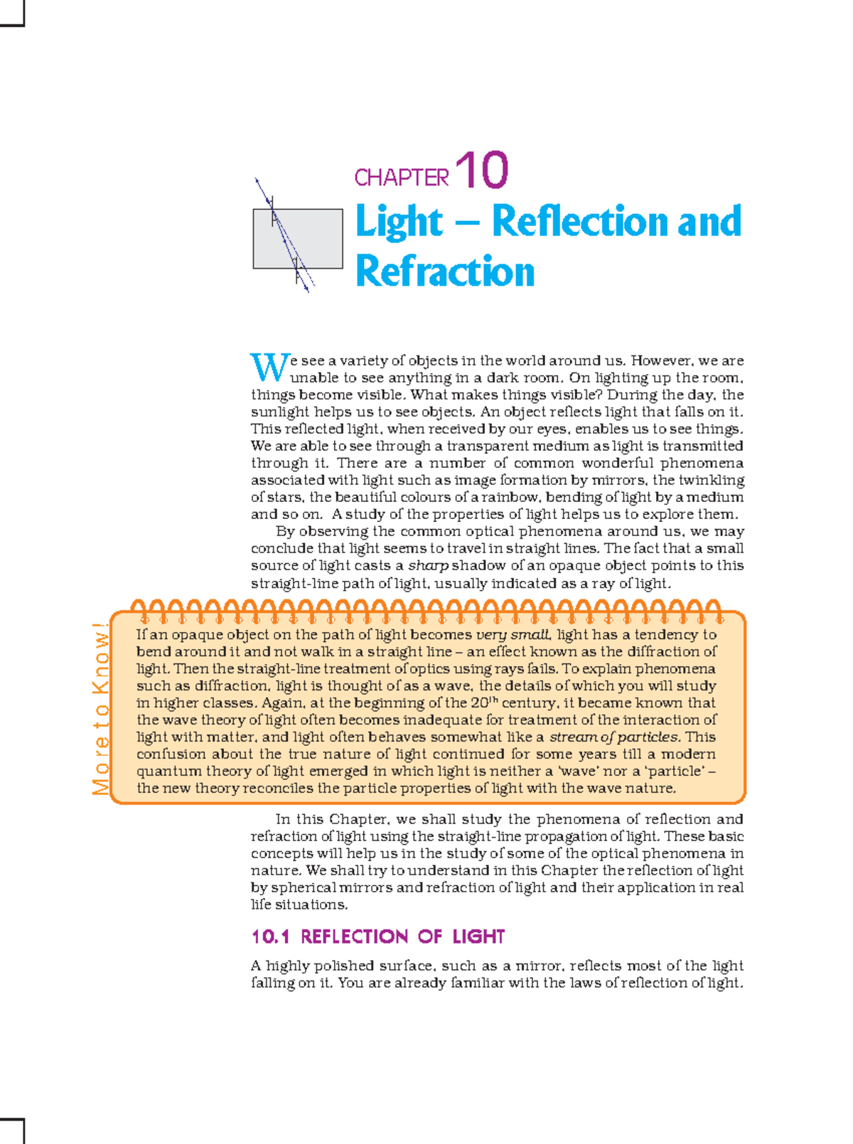 Jesc110 - GOOD LEARNING MATERIAL - 16 0 Science Light – Reflection and ...