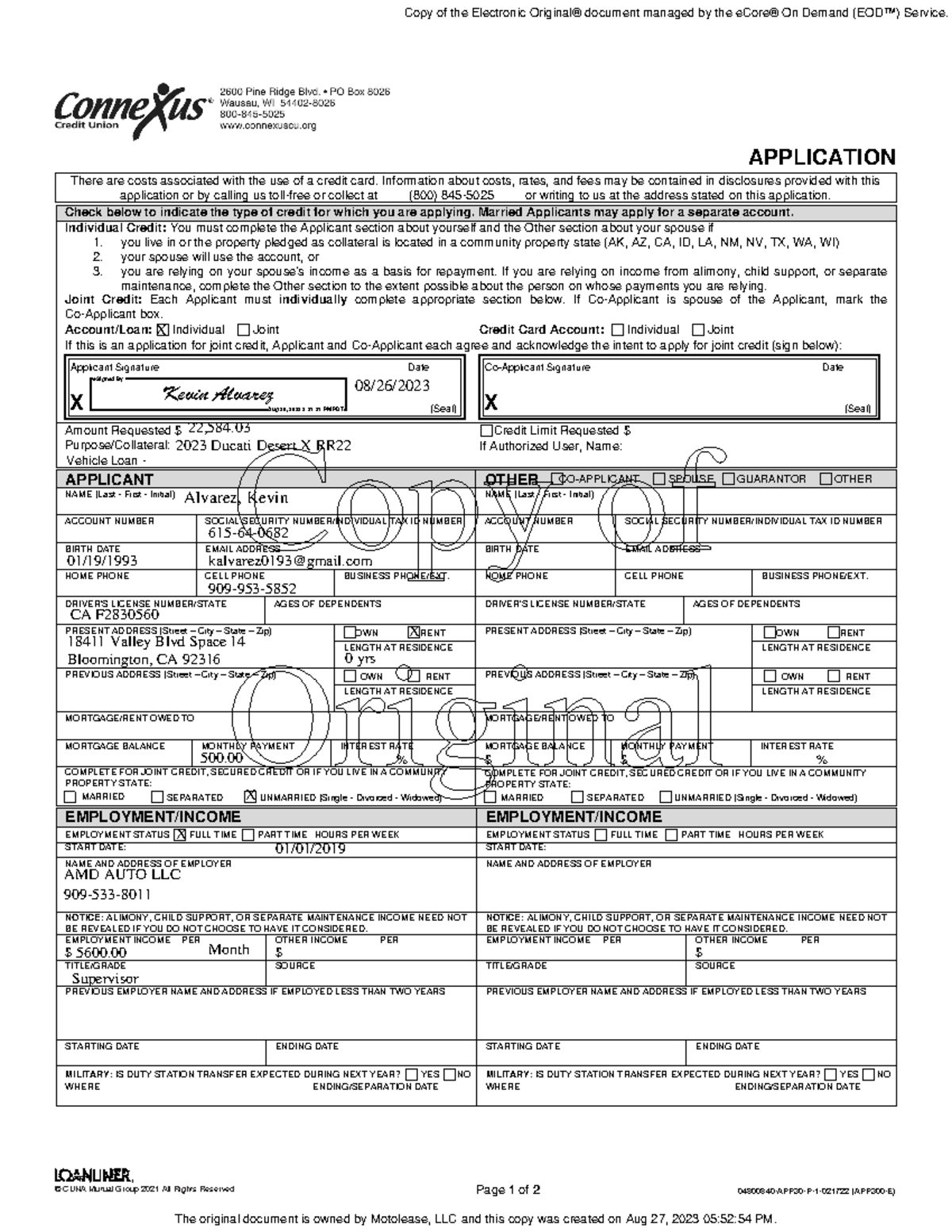 Documents - It's free - © CUNA Mutual Group 2021 All Rights Reserved ...