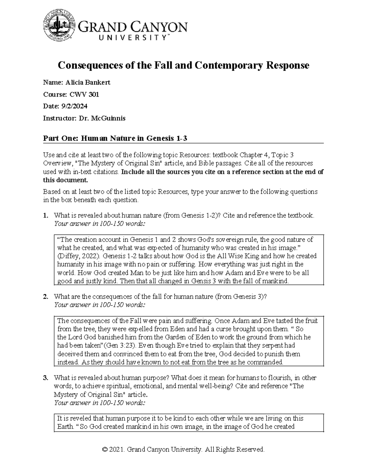 CWV-101-301-RS-T3Conseq Of The Fall Contemporary Response-Online (Auto ...