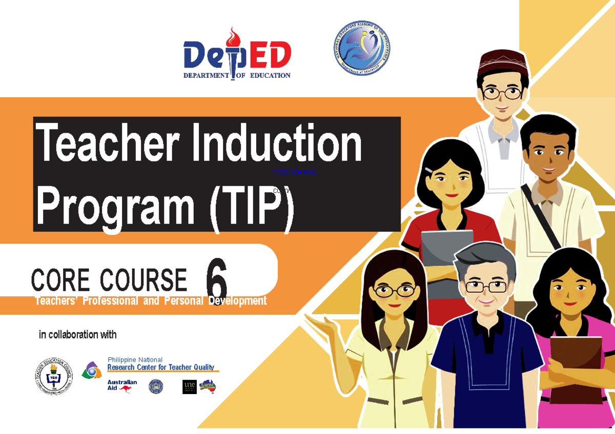 New TIP Course 6 Dep Ed Teacher - Teacher Induction Program (TIP) CORE ...