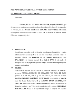Modelo medida cautelar-embargo preventivo - SOLICITO EMBARGO PREVENTIVO ...