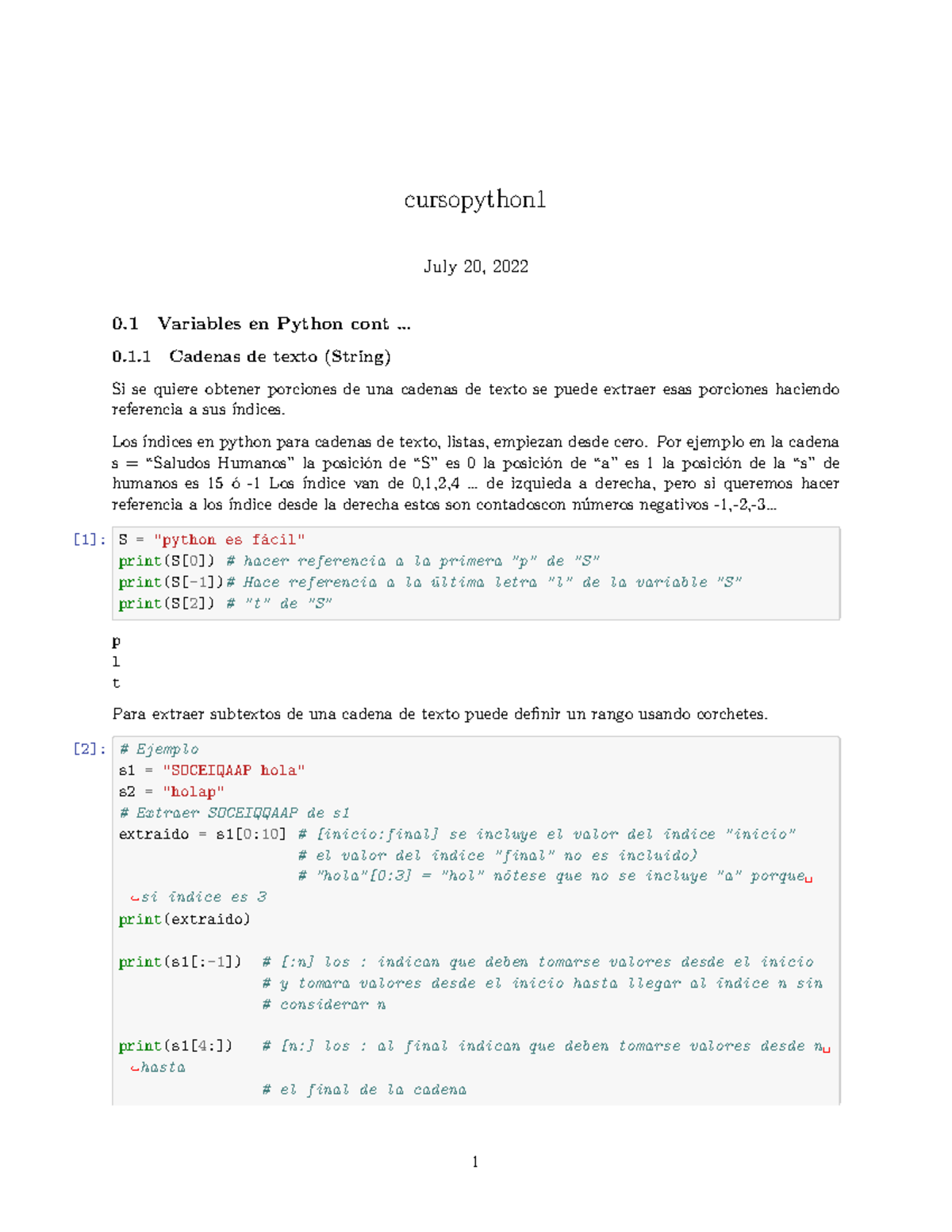 Cursopython 1 - curso basuco - cursopython July 20, 2022 0 Variables en ...