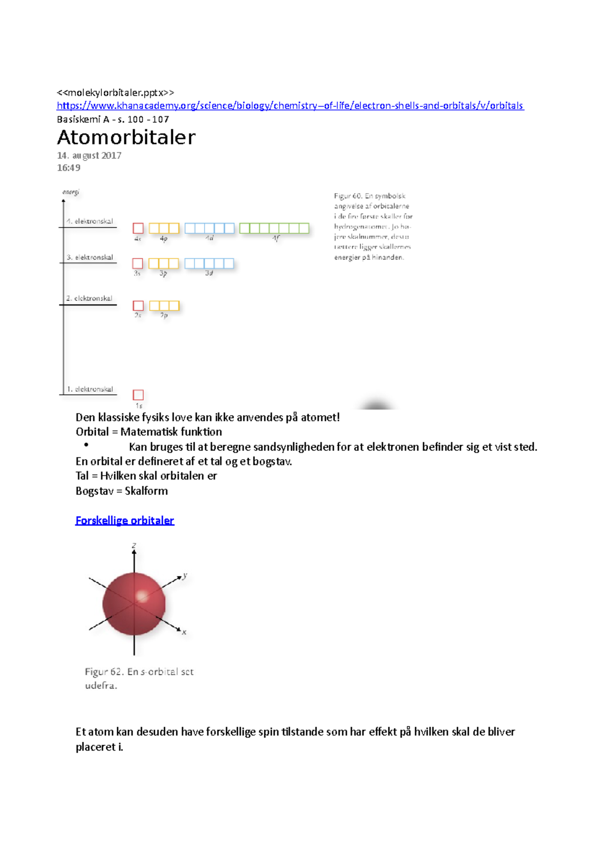 Kovalente bindinger og orbital-teori - - Studocu