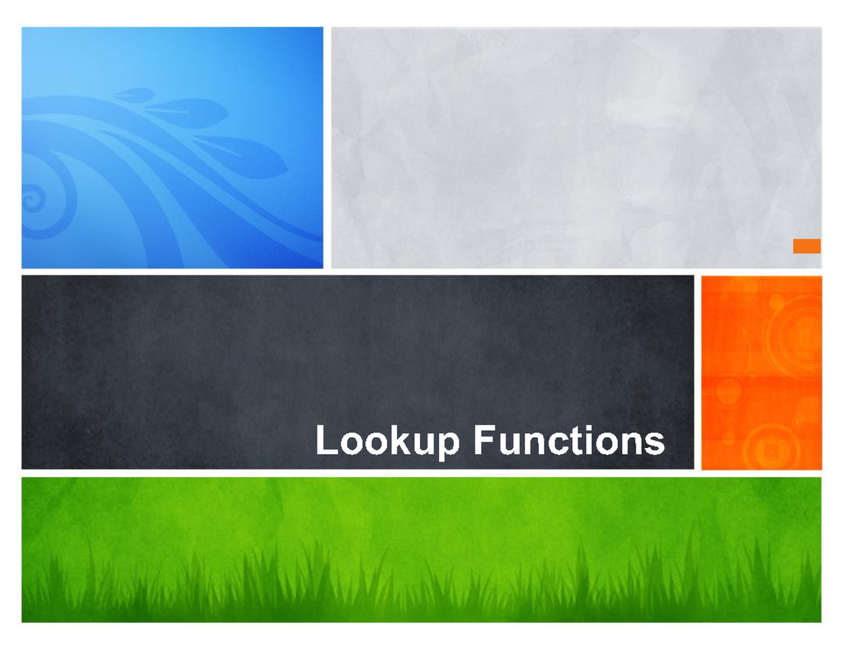 Lookup Functions Full Lookup Functions Lookup Tables A Lookup Table lookup-functions-full-lookup-functions-lookup-tables-a-lookup-table