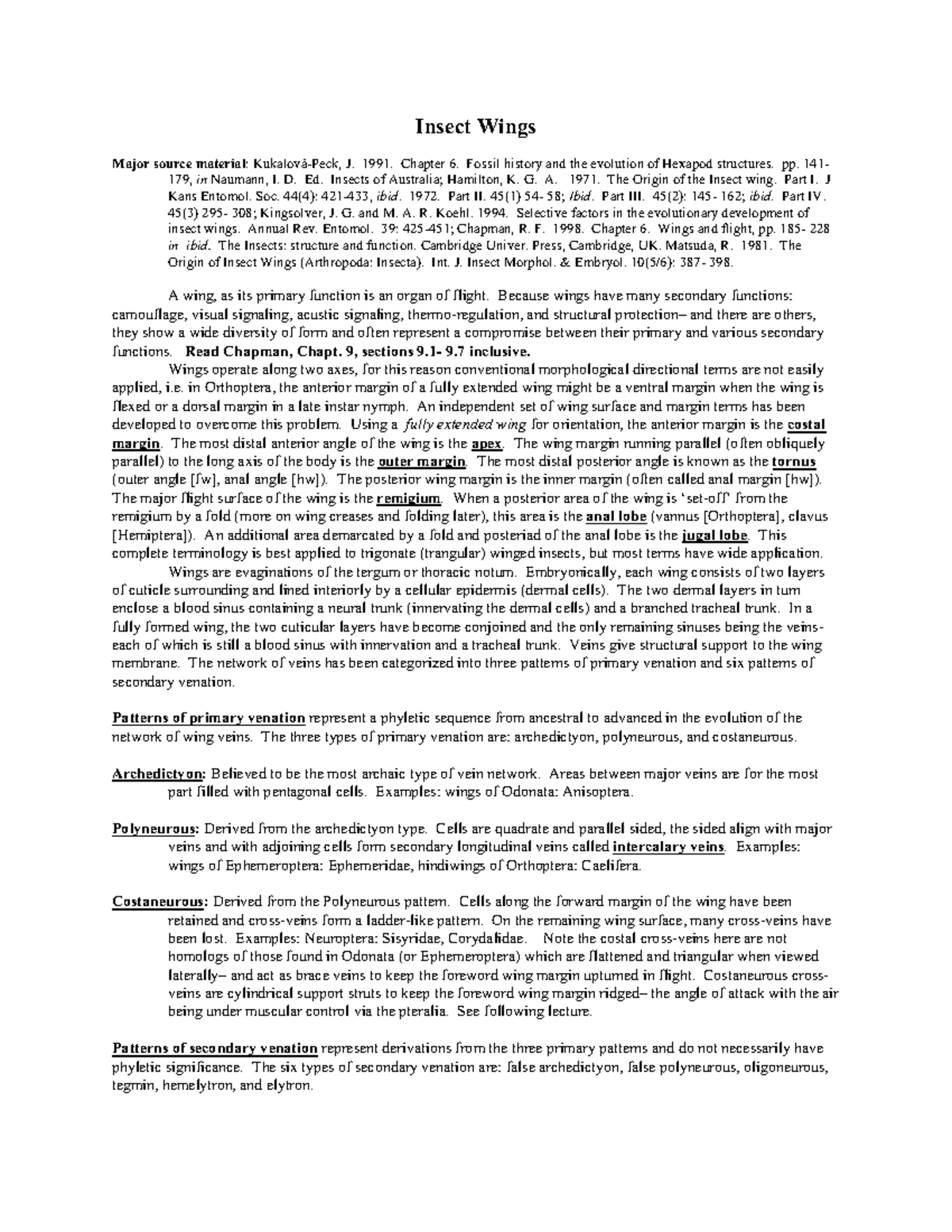 Week 06a Wings - Study - B.COM - Studocu