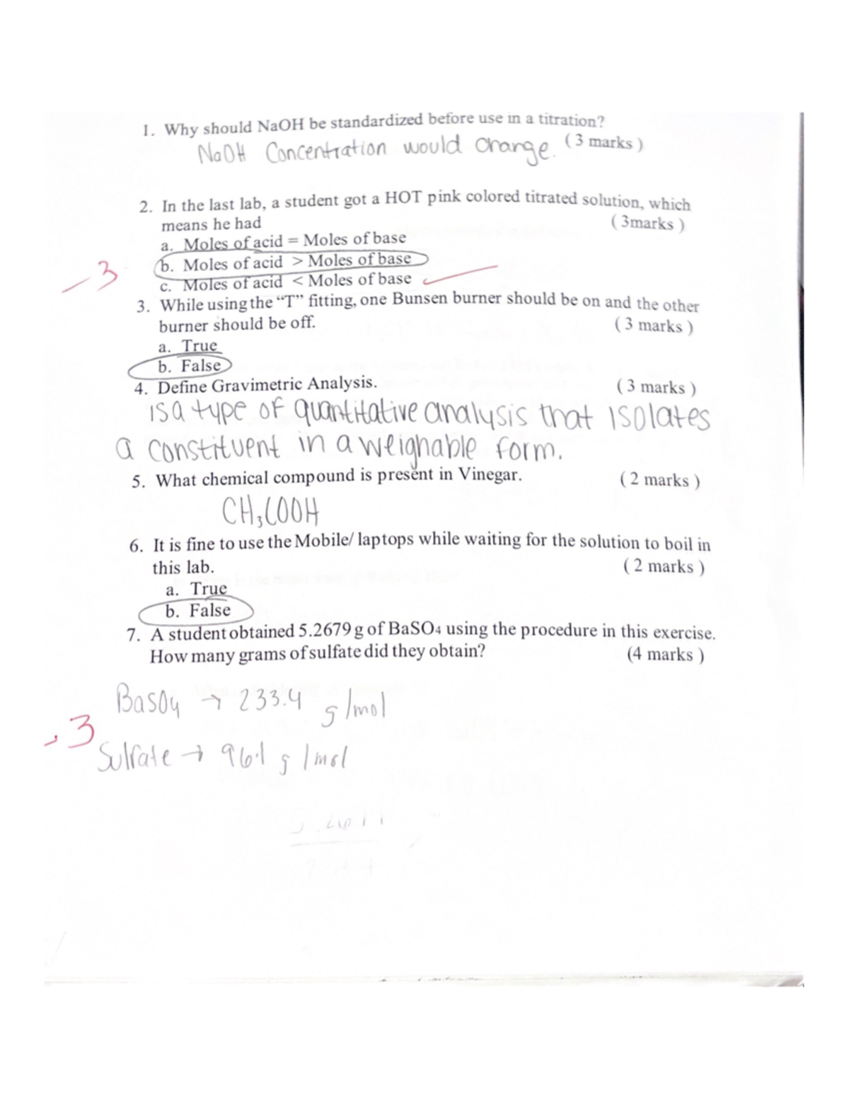 1 - assignment - CHEM 112 - Studocu