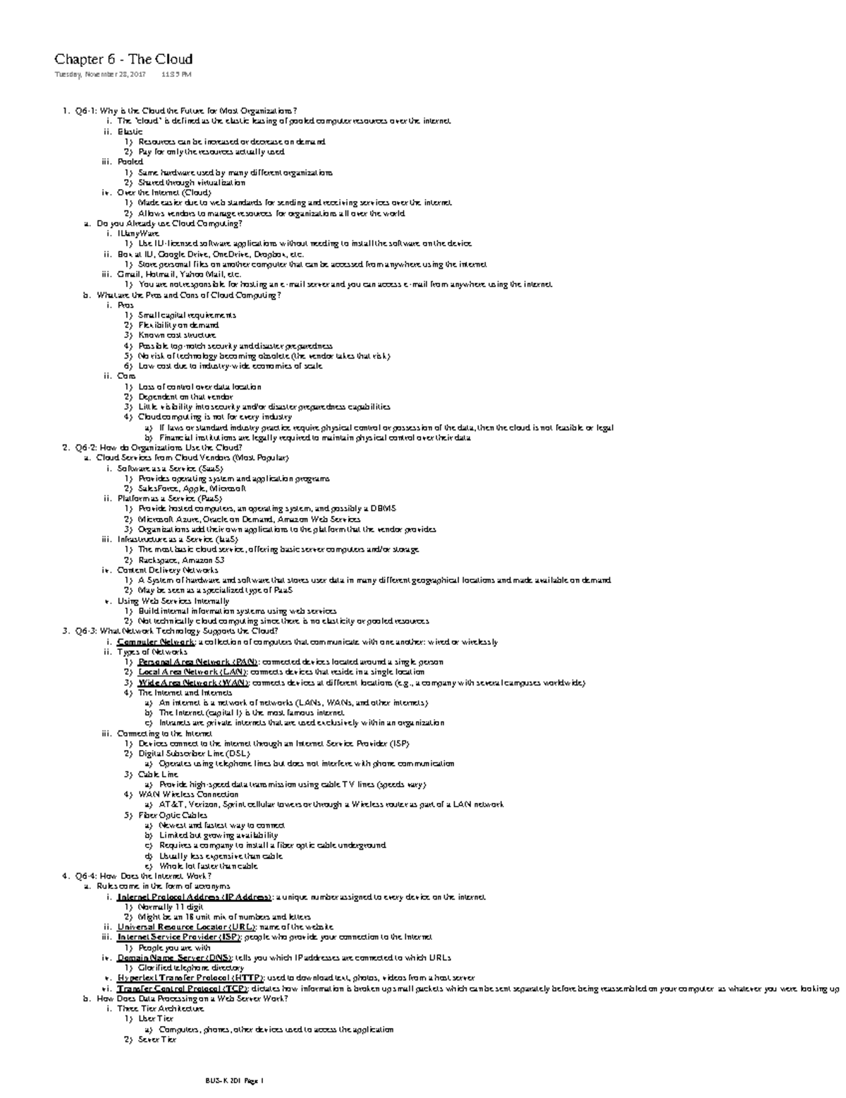 Chapter 6 - The Cloud - Warning: TT: undefined function: 32 i "cloud ...