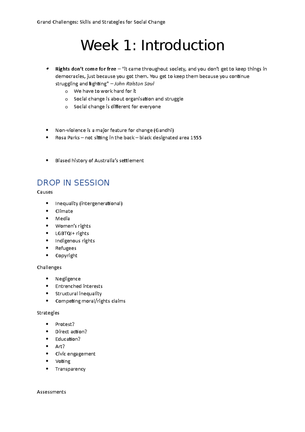 Week 1 Introduction | Grand Challenges - Grand Challenges: Skills and ...