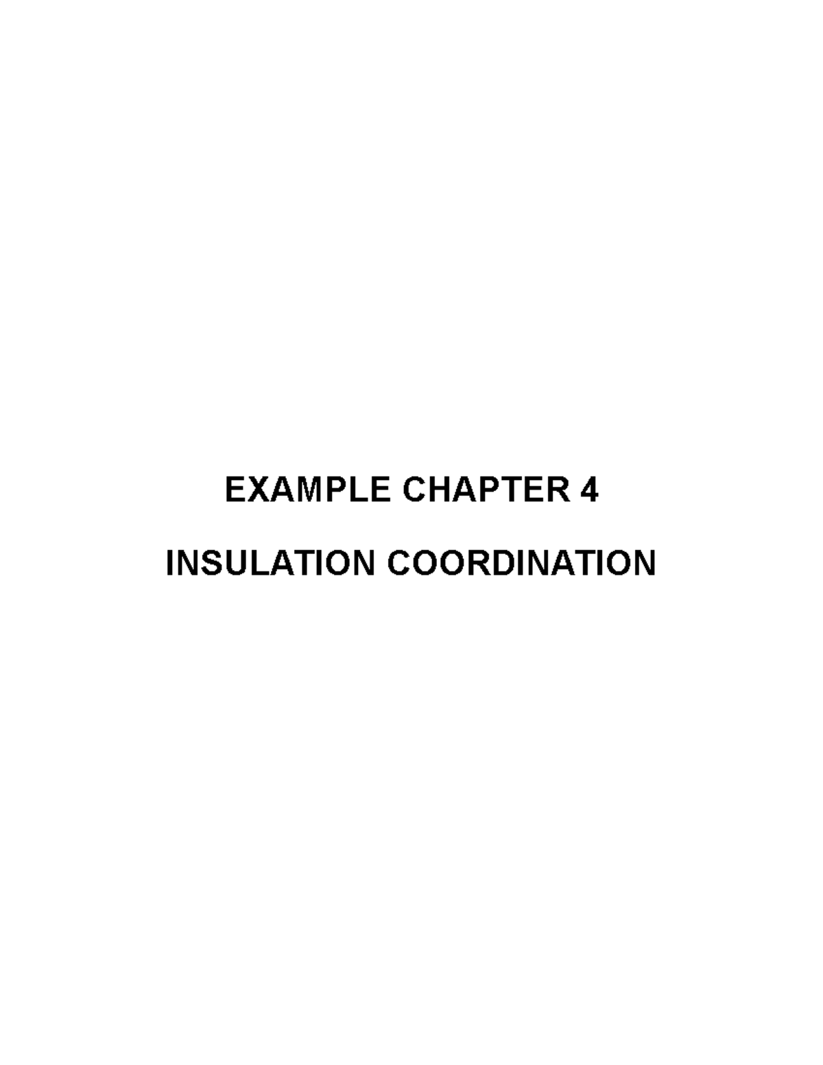 Example Chapter 4-Insulation Coordination (New) - EXAMPLE CHAPTER 4 ...