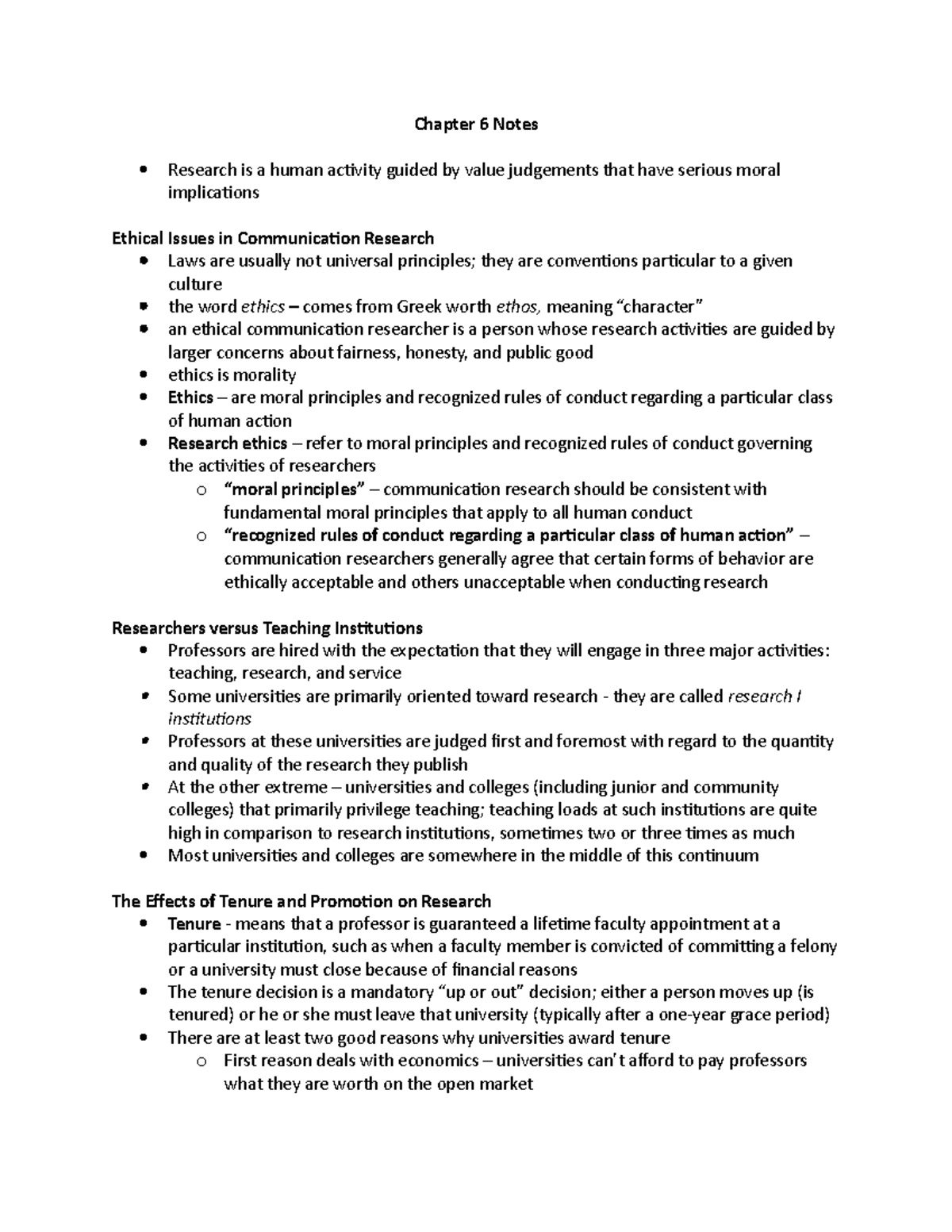 Ch 6 Book Notes - Summary Investigating Communication - Chapter 6 Notes ...