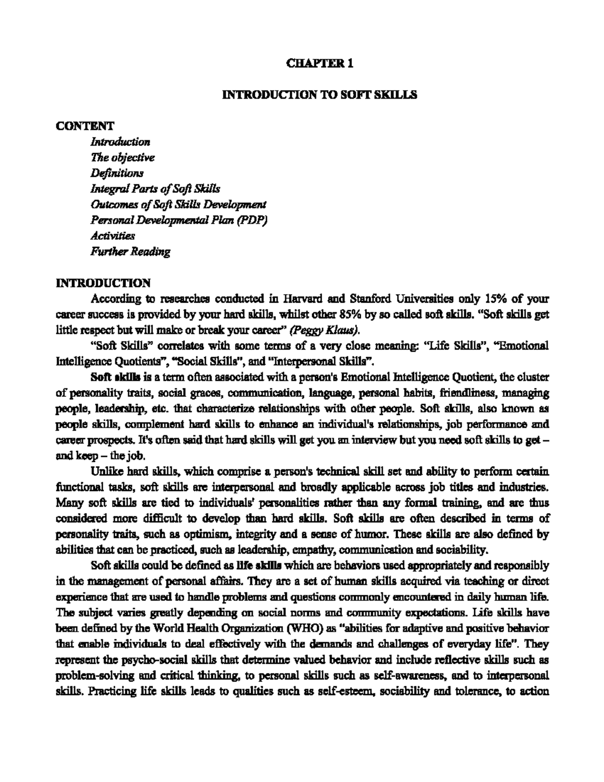 Unit-1 soft skill - Communication Skills for Professionals - Studocu