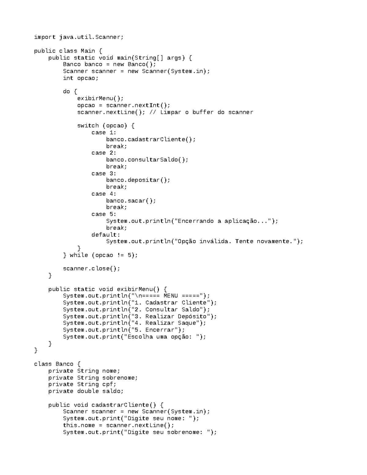 Java - java - import java.util; public class Main { public static void main(String[] args ...