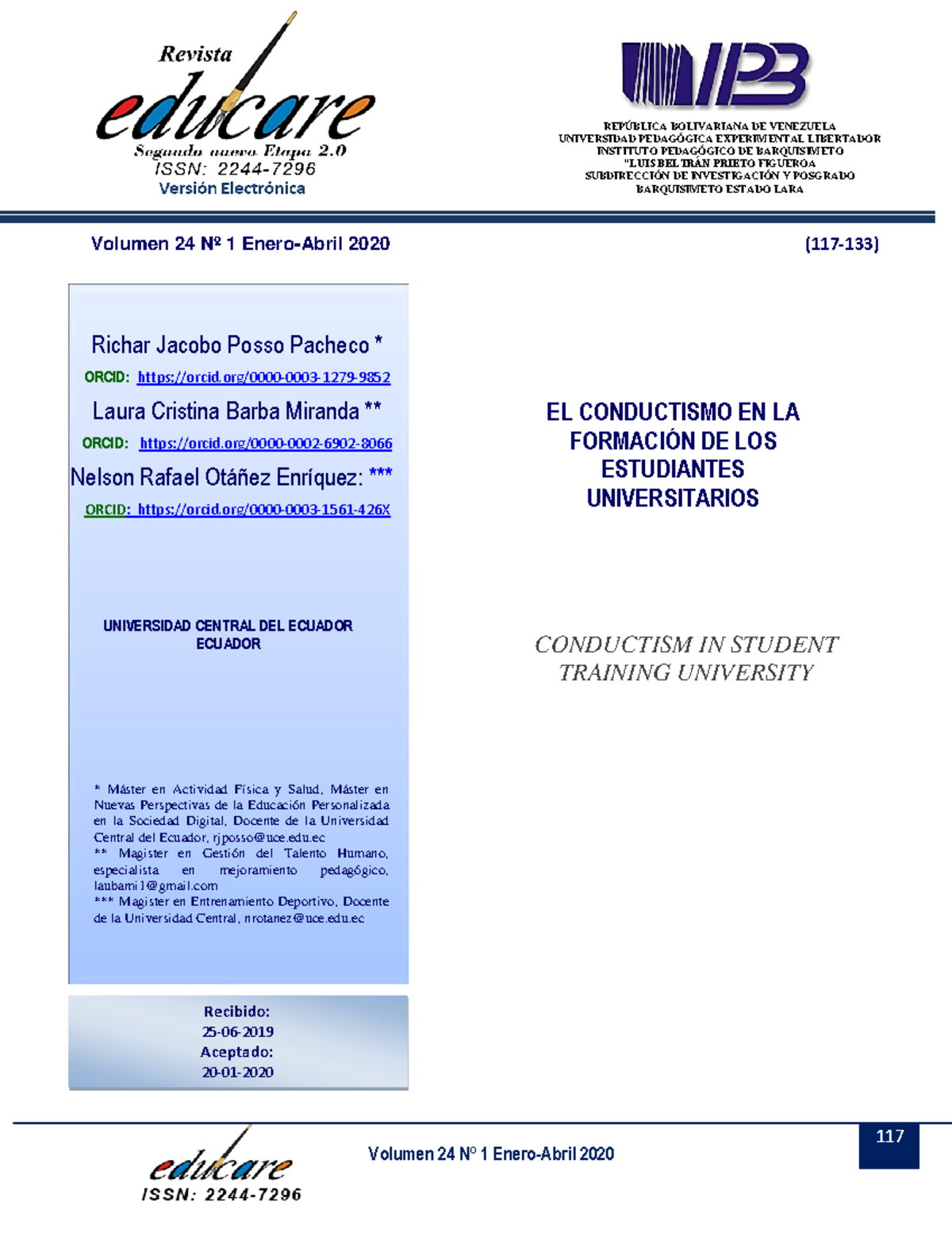 Eavila,+Articulo+6 - libro - Richar Jacobo Posso Pacheco, Laura ...