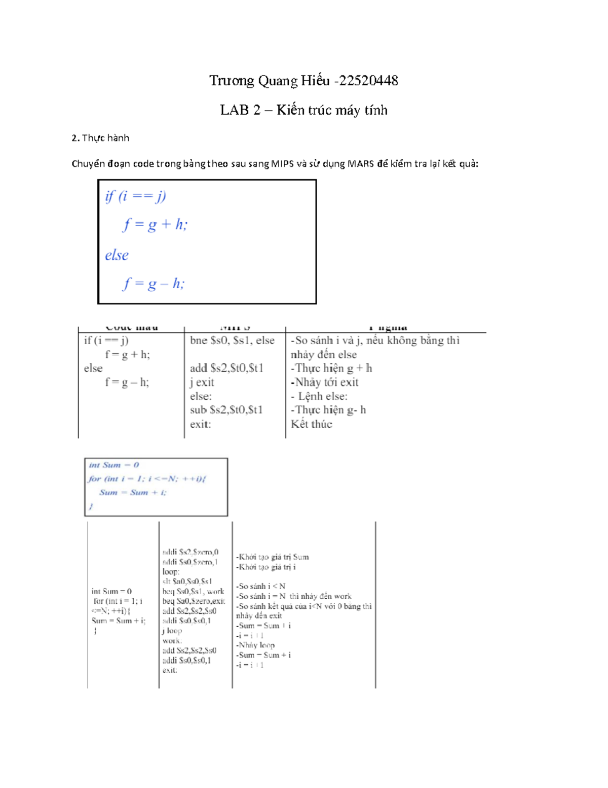 LAB2-22520448-Truong Quang Hieu - thực hành kiến trúc máy tính - Trương Quang Hiếu - 22520448 ...