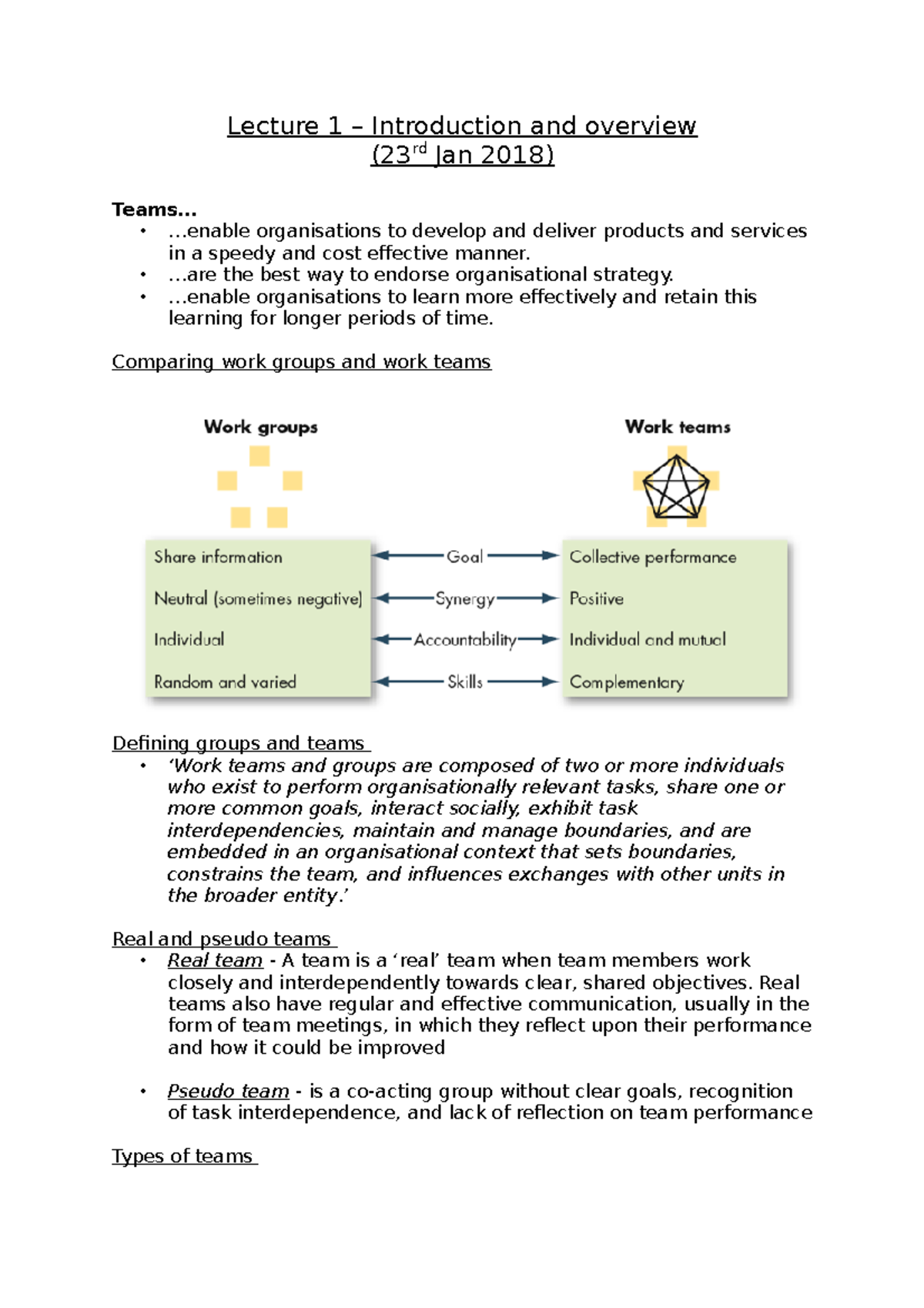 Lecture 1 – Introduction and overview - Lecture 1 – Introduction and ...