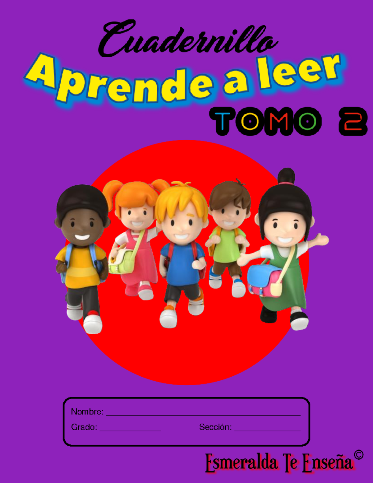 ⭐Cuadernillo Aprende a leer TOMO 2⭐-1 - Nombre
