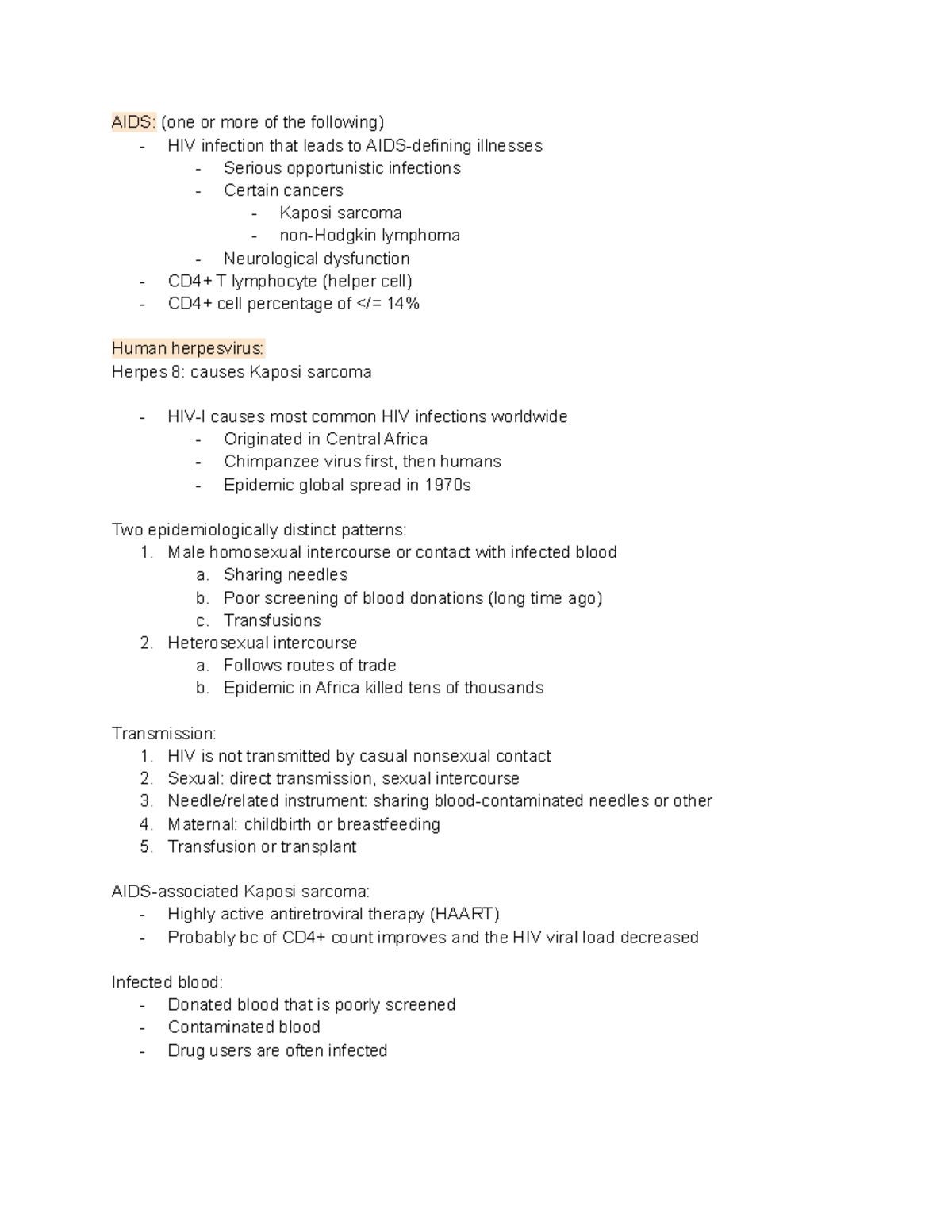 HIV AIDS - Basic information about HIV AIDS, transmission and ...