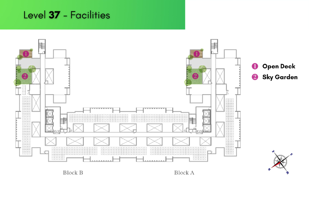Facilities - Alamanda , Bangsar South LV 37 , 6 , G , LG - Architect ...