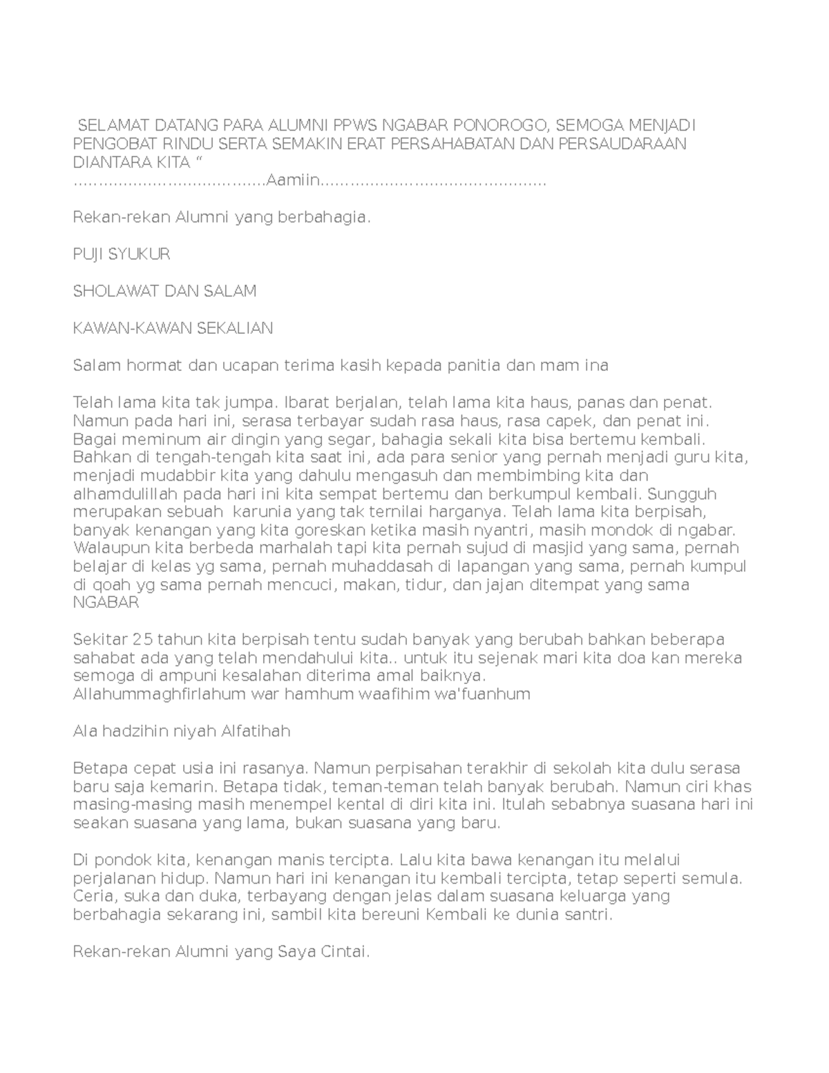 New Microsoft Word Document - SELAMAT DATANG PARA ALUMNI PPWS NGABAR ...