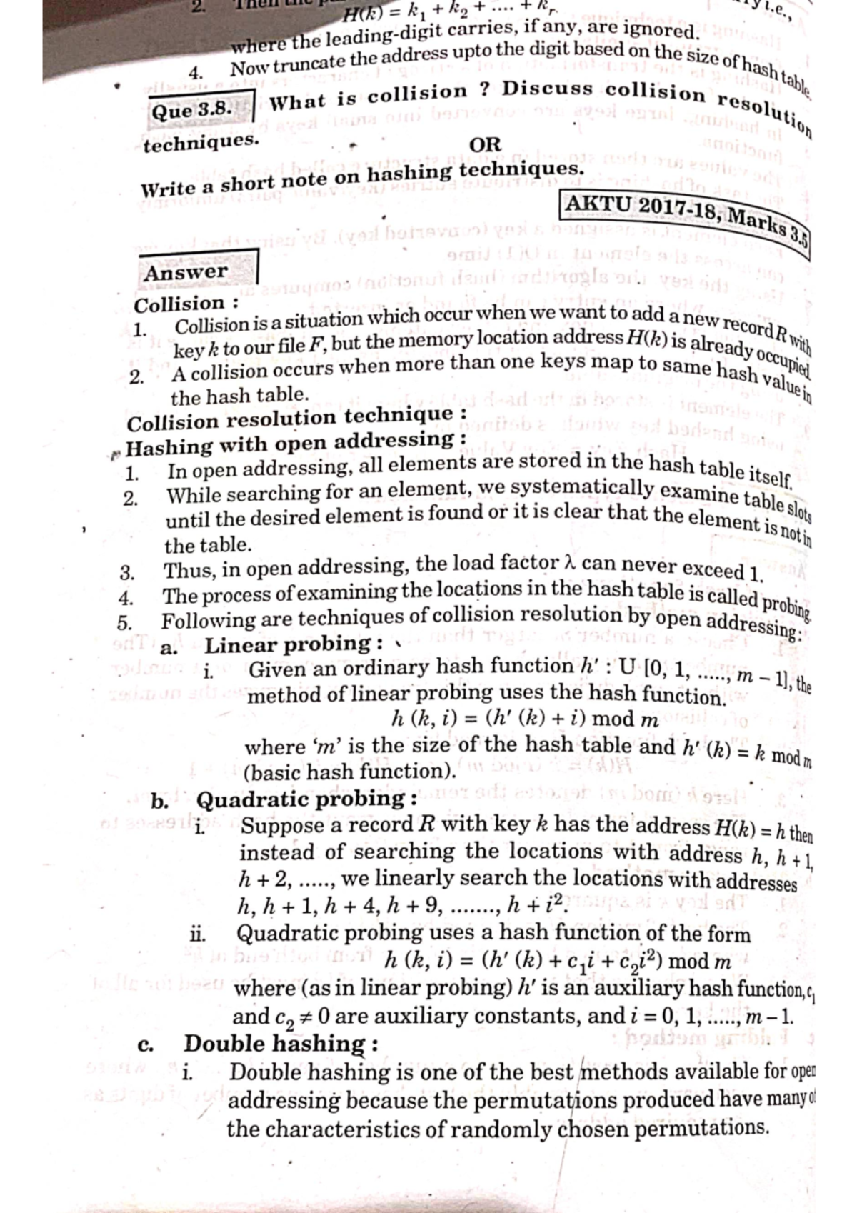 Unit 1-3 all question foundation of computer scien - Foundation Of ...