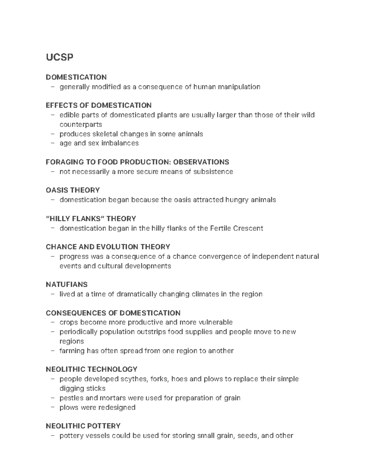 UCSP - Understanding culture, society and politics ...