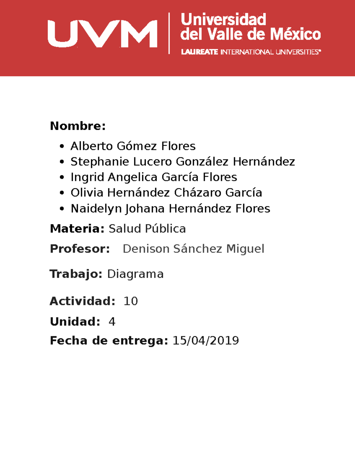 ACT-10-NJHF - Trabajo - Nombre: Alberto Gómez Flores Stephanie Lucero ...