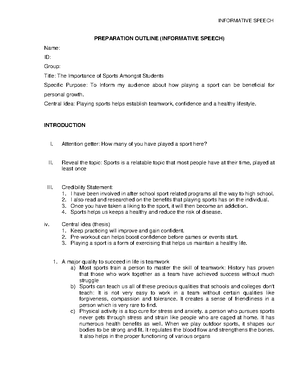 Informative Speech Slide - English For Oral Presentations - THE ...