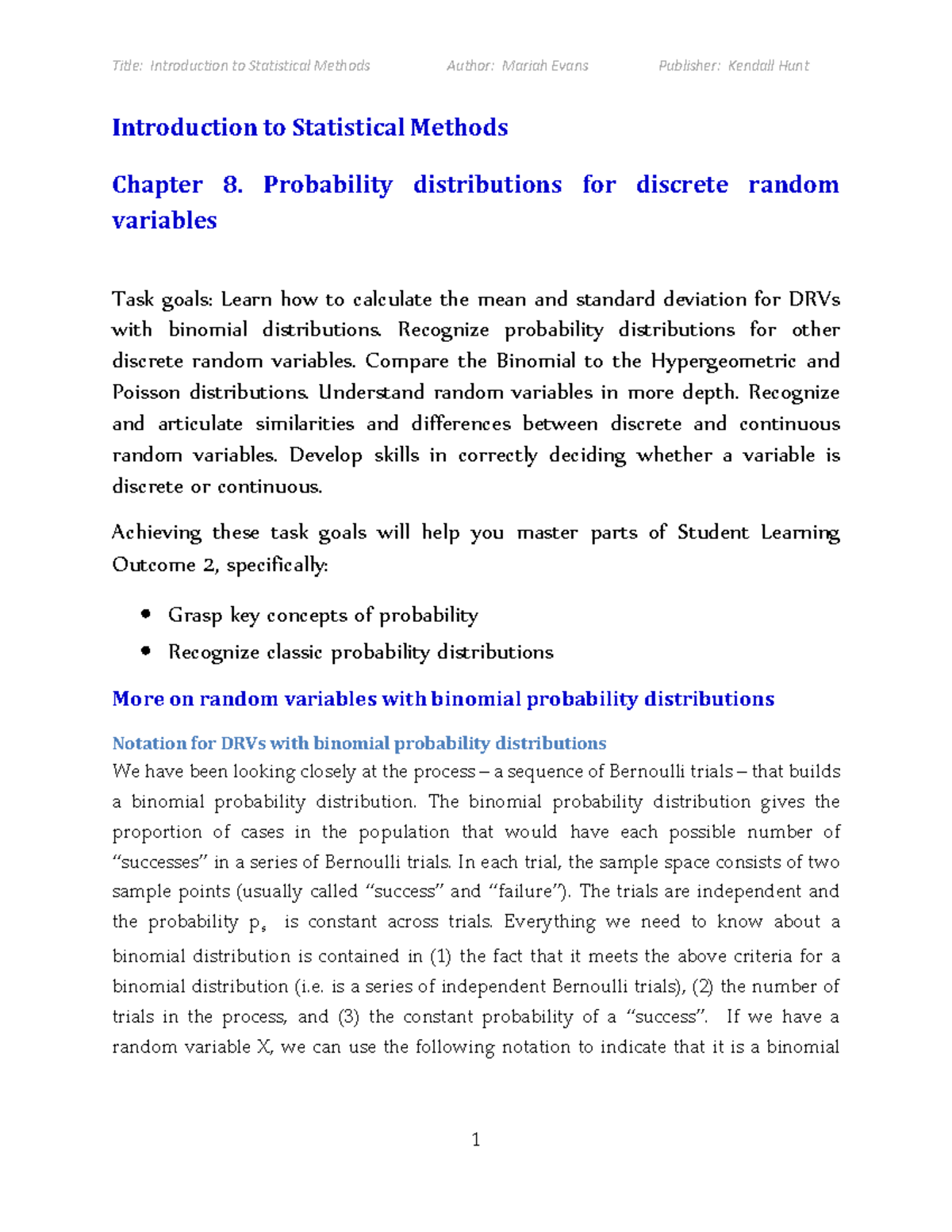 9:14 - Reading Notes - Introduction to Statistical Methods Chapter 8 ...