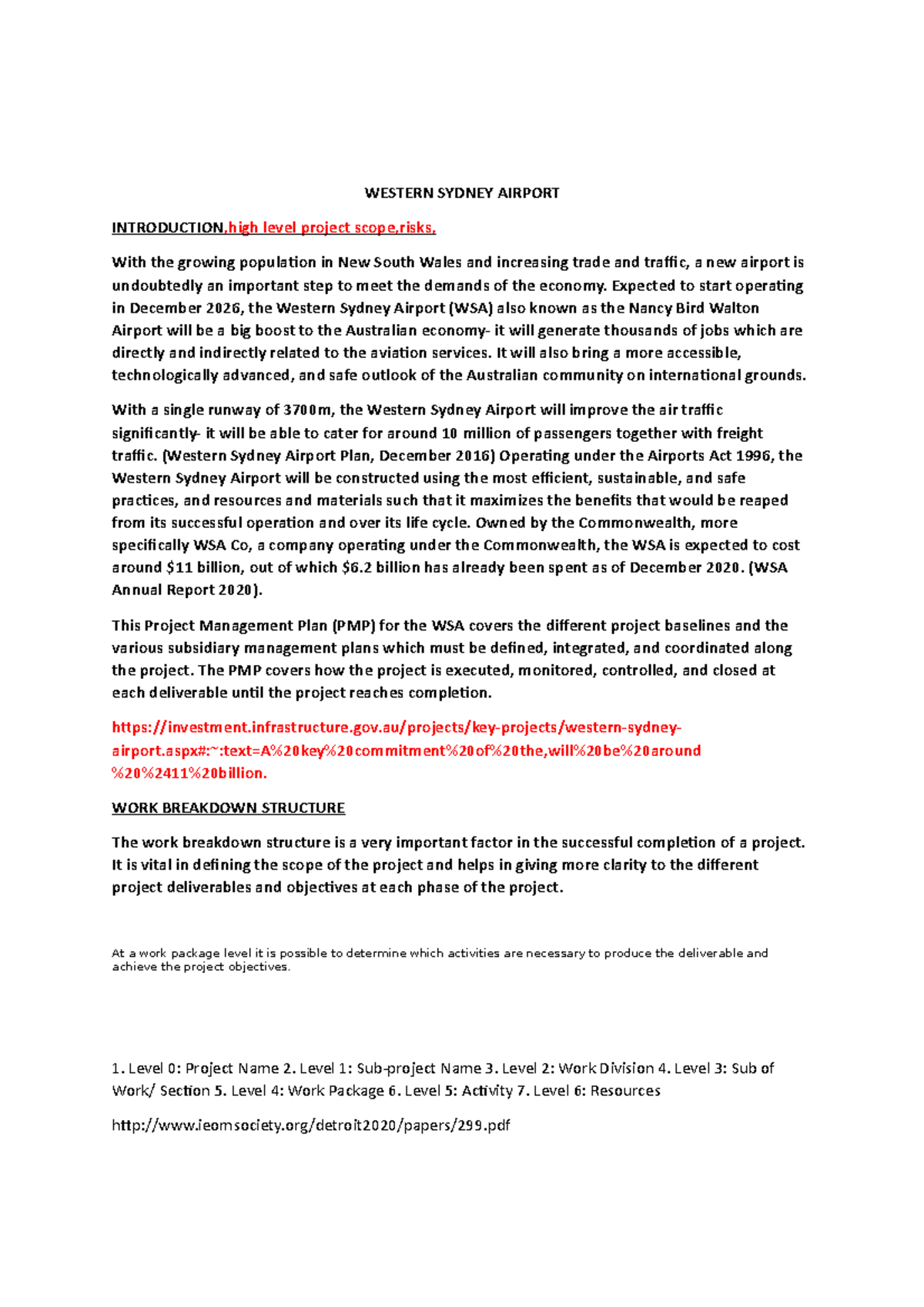 Project management- notes - 048221 - Studocu