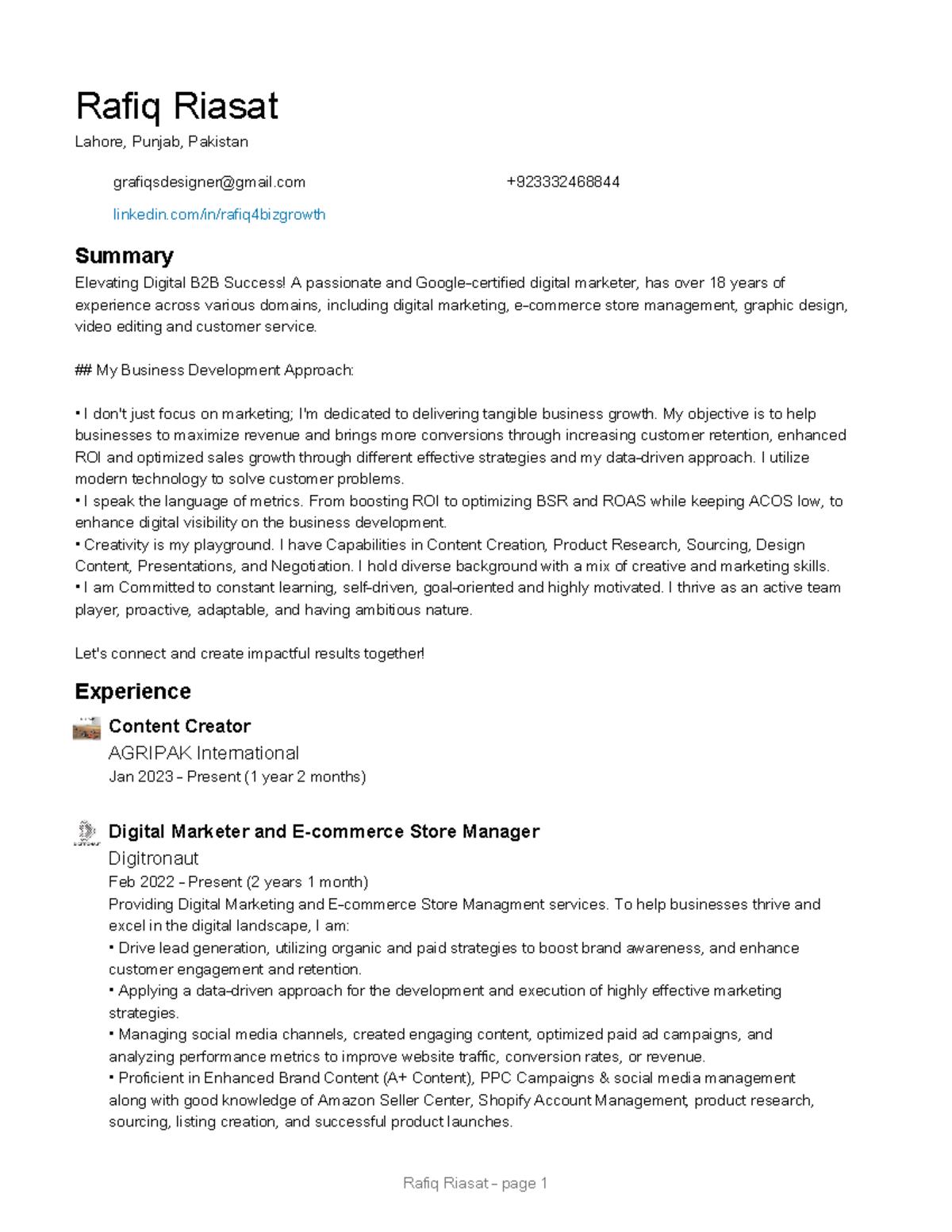 Marketing of Library and Information Services - Rafiq Riasat Lahore ...