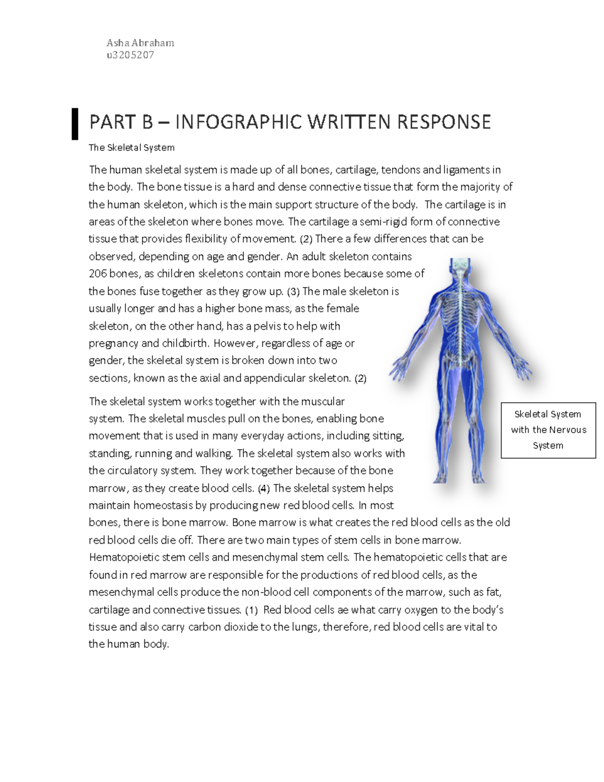 PART B Infographic bb - foundations of anatomy and physiology - Asha ...