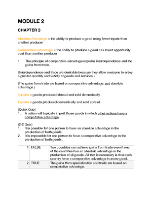 ECO 201 Chapter 2 Summaries notes - ECO 201 Chapter 2 Summaries notes ...