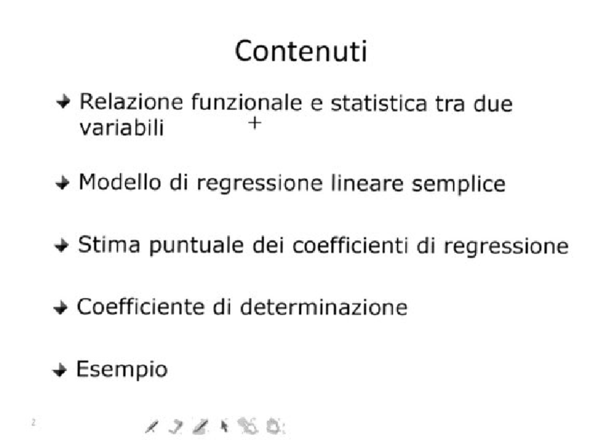 Modello di regressione lineare. - Statistica sociale - Studocu