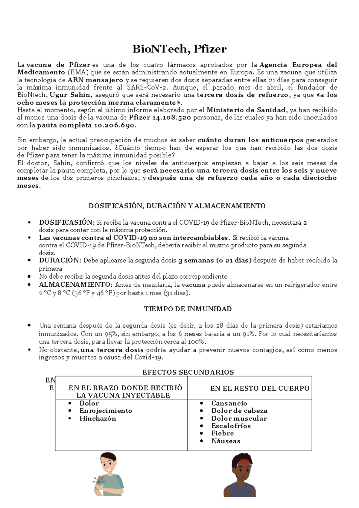 Bio NTech,Pfizer - vacunas - BioNTech, Pfizer La vacuna de Pfizer es ...