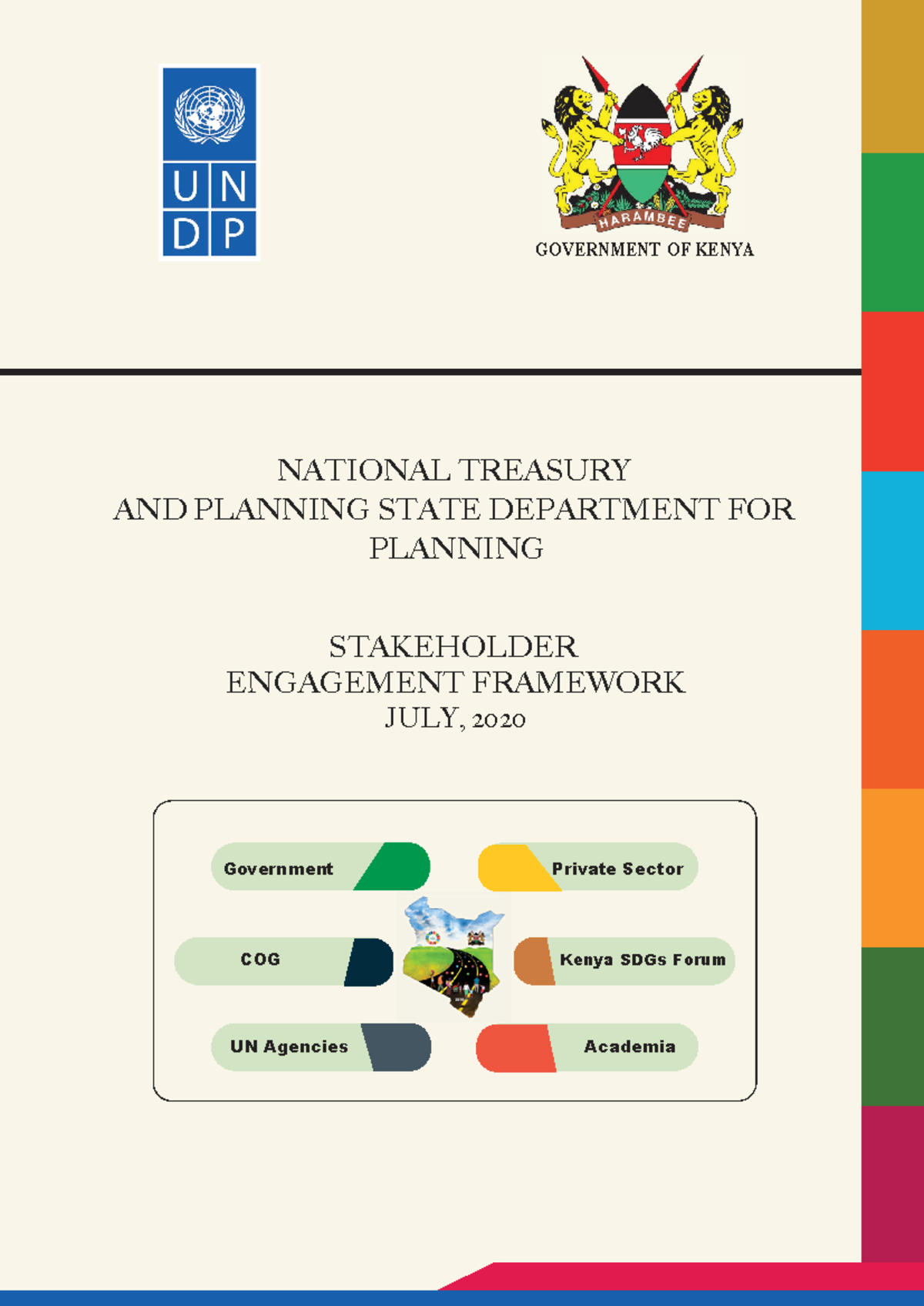 Stakeholders engagement Framework - I GOVERNMENT OF KENYA NATIONAL ...