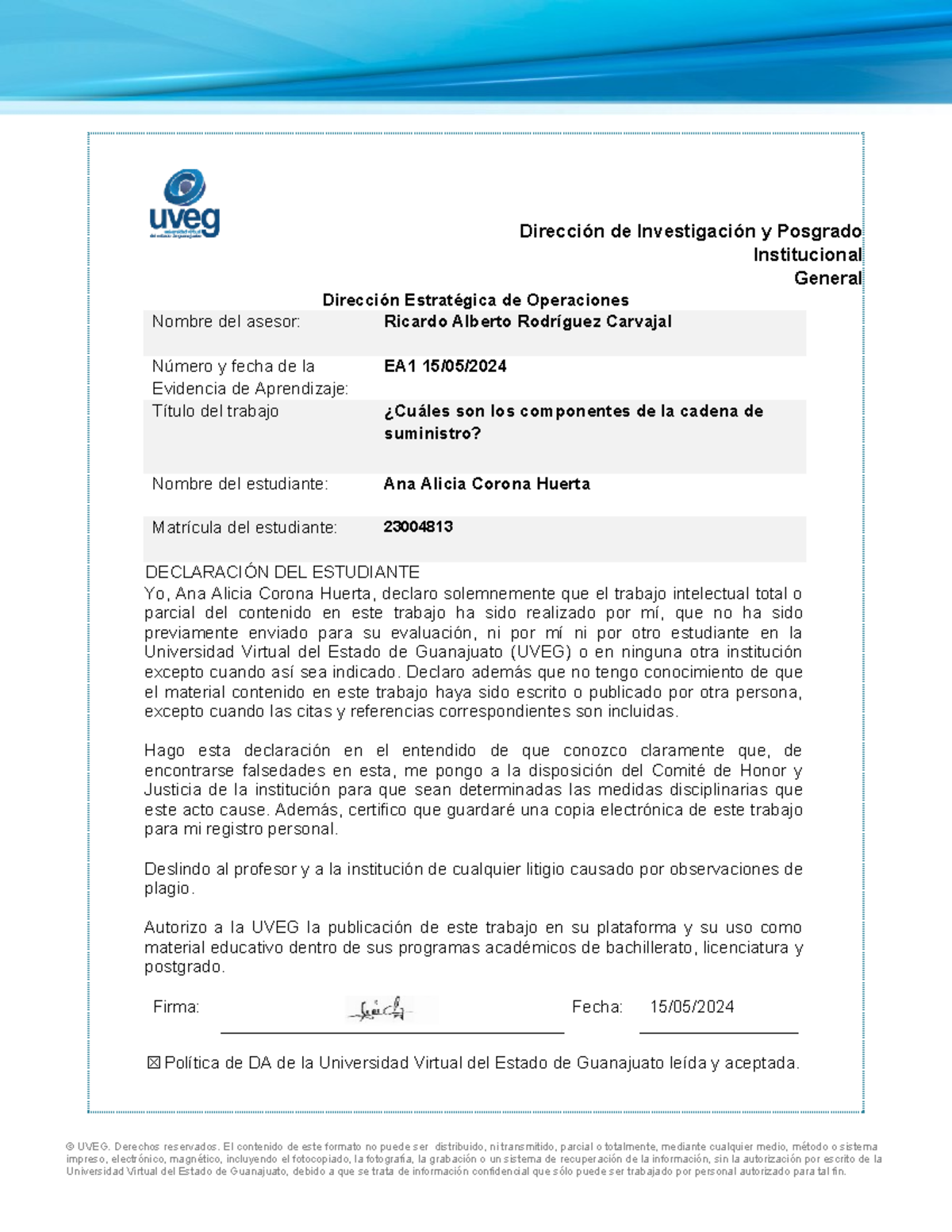 Corona Ana DEO EA1 - reportes - Dirección de Investigación y Posgrado ...