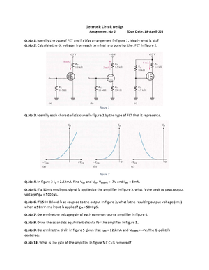 Assgn 01 - Assingment - EN-313: Probability and Random Variables Assignment No: 1 Q1: Mr. Saja ...