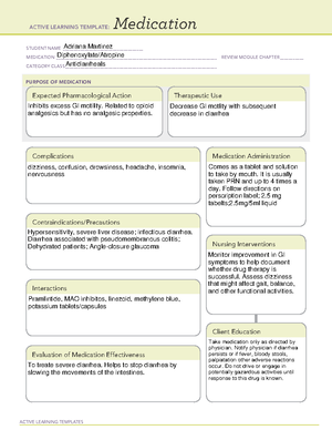Med Card lisinopril - ACTIVE LEARNING TEMPLATES THERAPEUTIC PROCEDURE A ...
