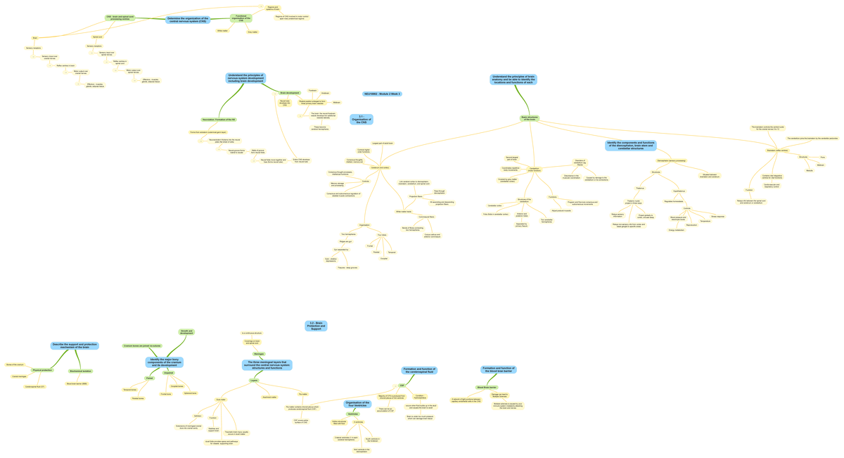 Module 2 Week 3 - Mindmap of Week 3 - NEU10002 - Module 2 Week 3 3 ...
