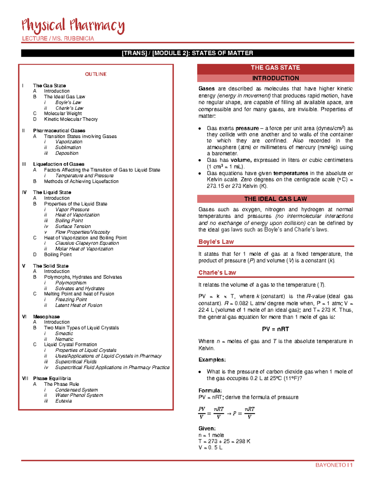 Pplec Module 2 Transcript - [TRANS] / [MODULE 2 ]: STATES OF MATTER ...