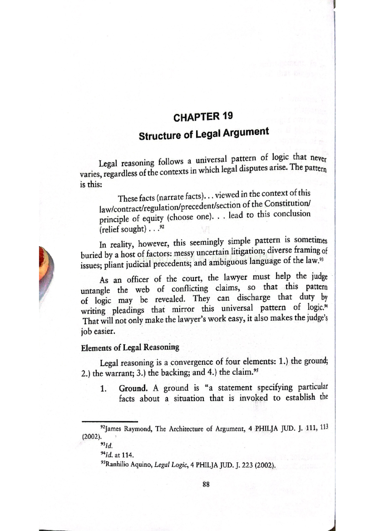 Legal Writing Ortiz Ch-19 26 - Legal Research - Studocu