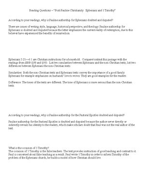 RQ Gospelof Luke - Reading Questions over the Gospel of Luke - Reading ...