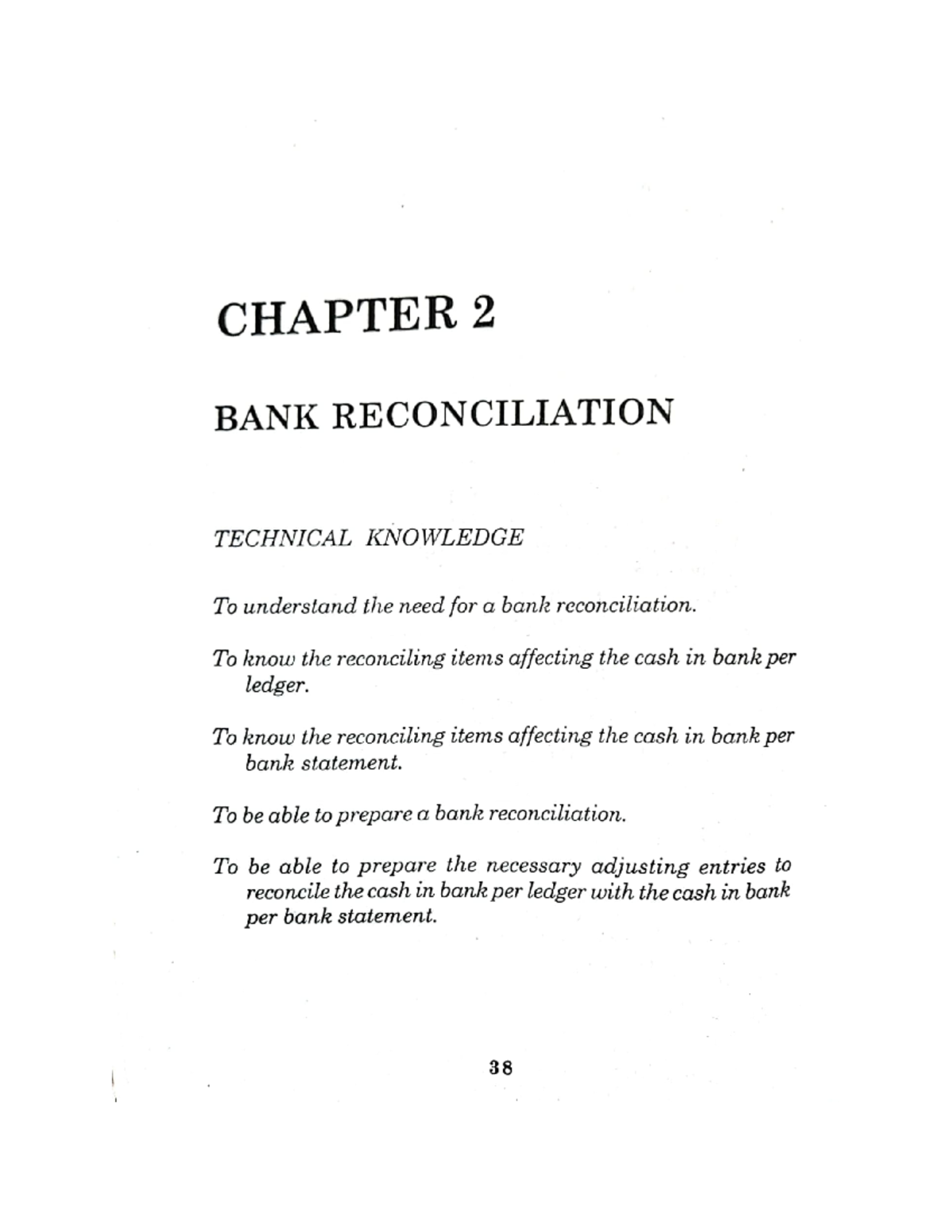 BANK Reconciliation - notes - Accounting - Studocu
