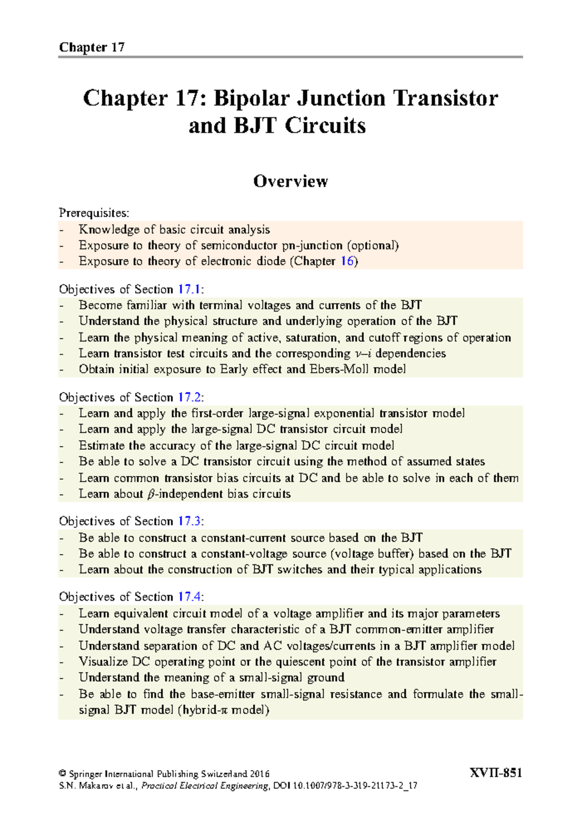 Practical Electrical Engineering-288 - Chapter 17: Bipolar Junction ...