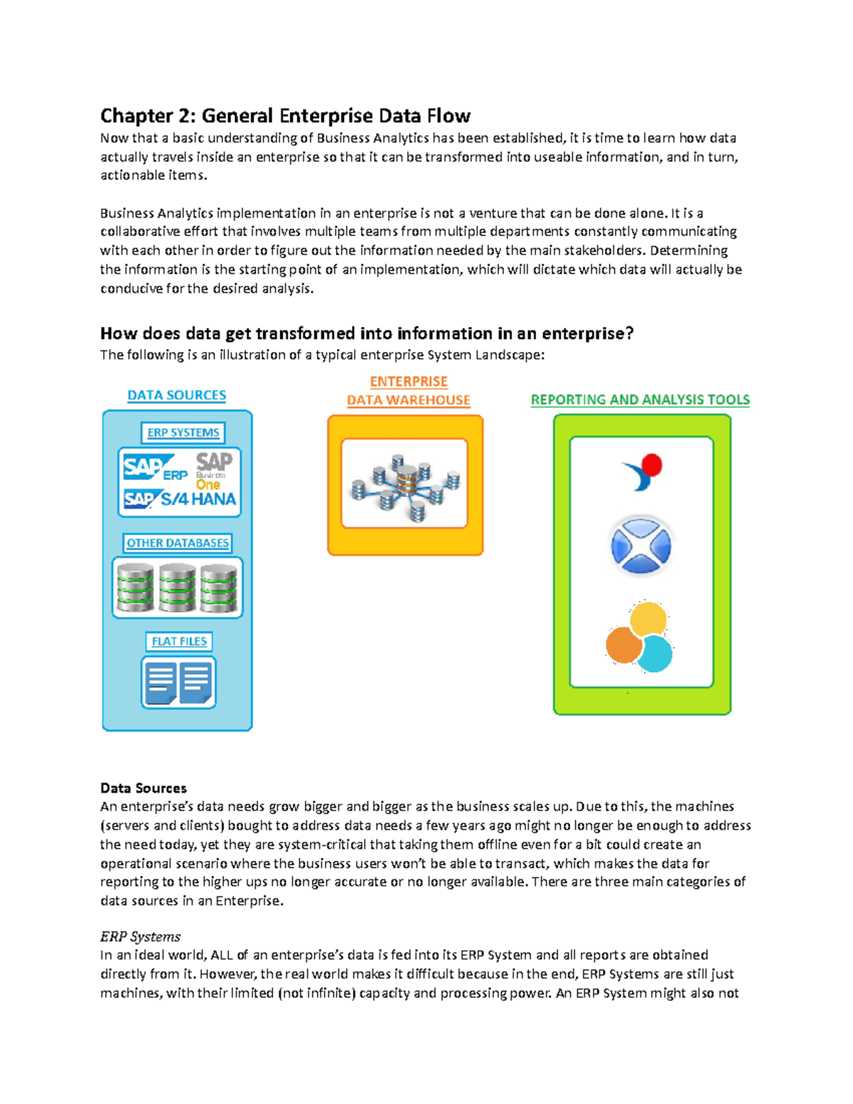 Chapter 2 - Lorem ipsum dolor - Chapter 2: General Enterprise Data Flow ...