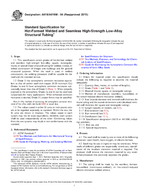 A681-08(2015 ) Standard Specification for Tool Steels Alloy ...