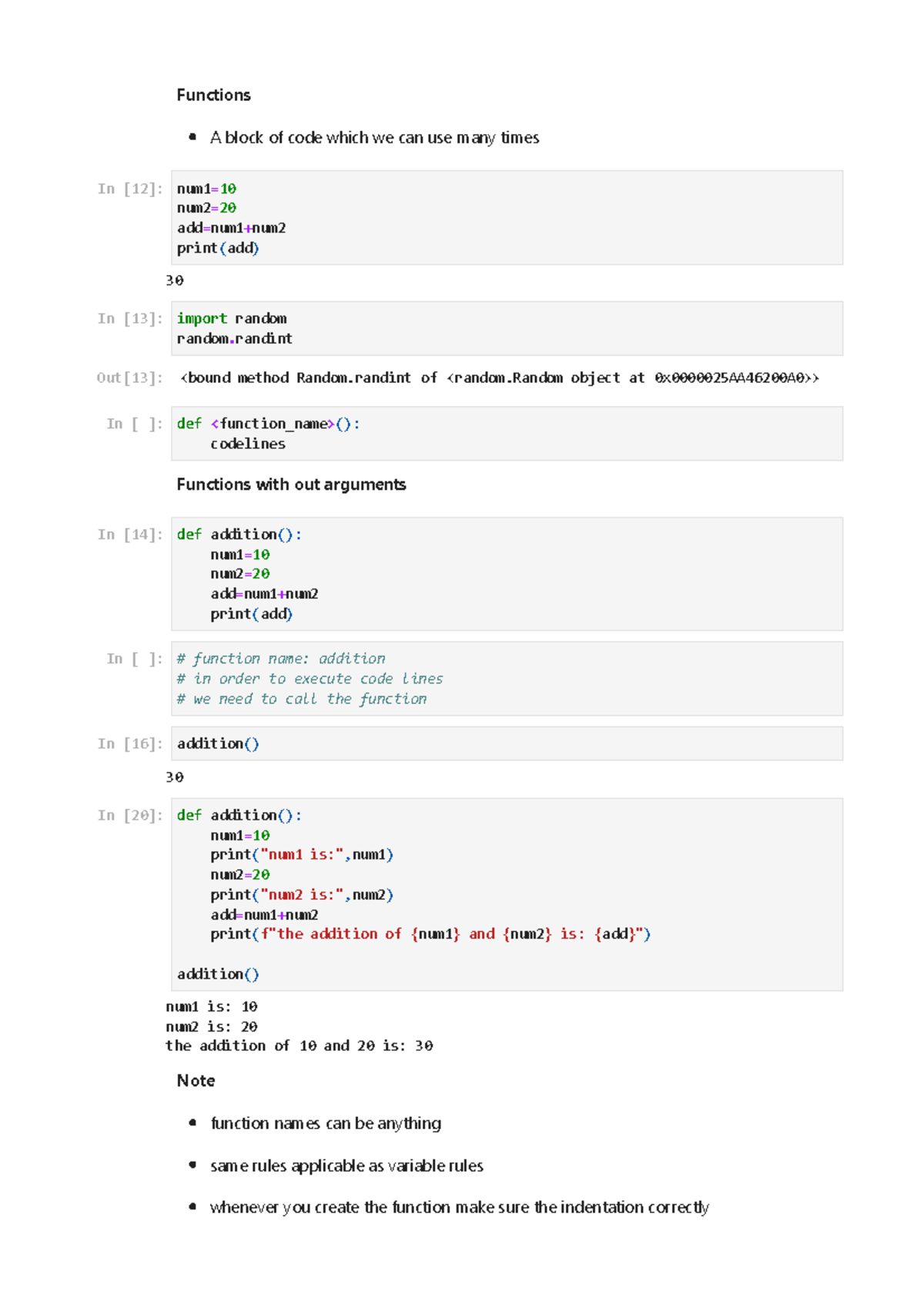 Python Functions Functions A Block Of Code Which We Can Use Many