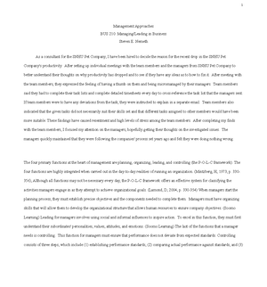 BUS 210 Module 7 Project One Organizational Evaluation Proposal Speaker ...