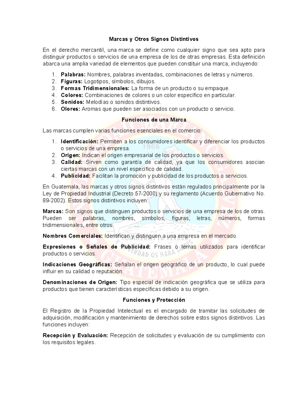 Marcas y Otros Signos Distintivos - Esta definición abarca una amplia ...